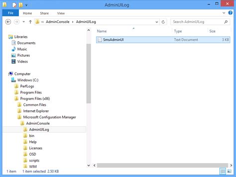 Location Of Smsadminui Log File Just Another Windows Noob