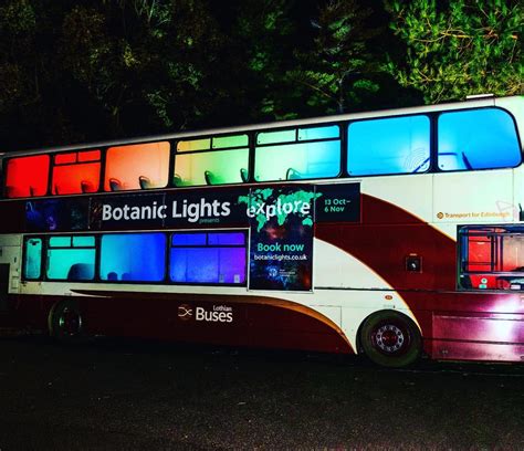 Lothian Bus Black Light Production Services