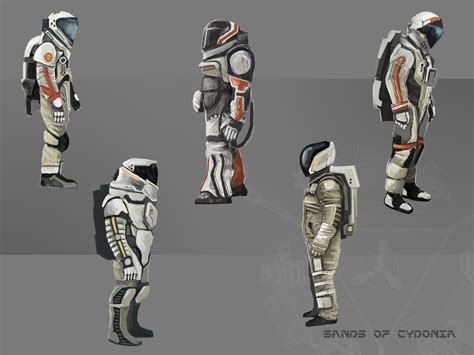 Artstation Astronaut Suit Concepts
