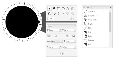 Coreldraw Help Wheel Devices