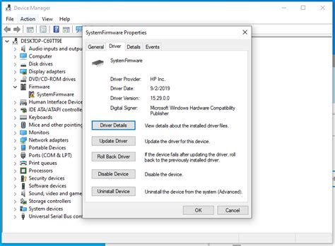 System Firmware Error In Device Manager Hp Support Community 7618056