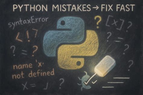 8 Python Mistakes Youll Probably Make And Fix Fast By Abdur Rahman Sep 2025 Python In