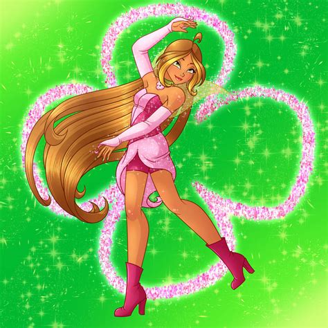 Flora Magic Winx By Violetaether On Deviantart