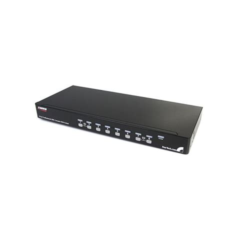 StarTech Com 8 Port 1U Rackmount USB KVM Switch With OSD StarTech Com KVM Switches