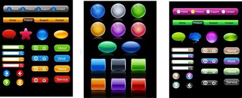 Button Colorful Texture Free Vector Download FreeImages