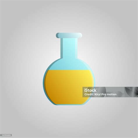 과학 유리 실험실 화학 테스트 튜브의 아름다운 의료 아이콘 흰색 배경에 연구 플라스크 과학에 대한 스톡 벡터 아트 및 기타