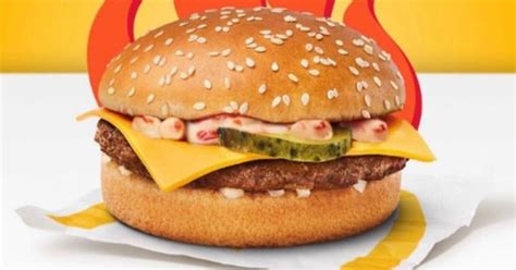 Wil Je Proeven De Spicy Cheeseburger Van De Mcdonalds Favorflav