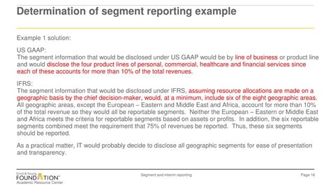 Ppt Ifrs 8 â€“ Segment Reporting Powerpoint Presentation Free