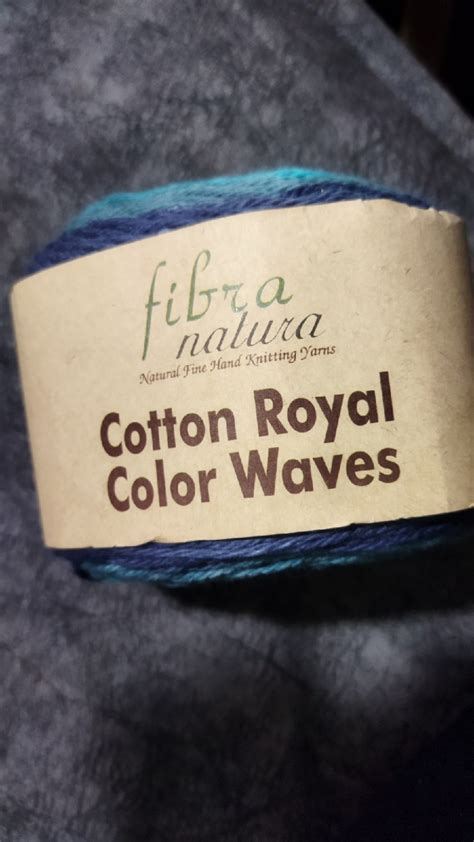 Пряжа Fibra natura Cotton Royal Color Waves | отзывы