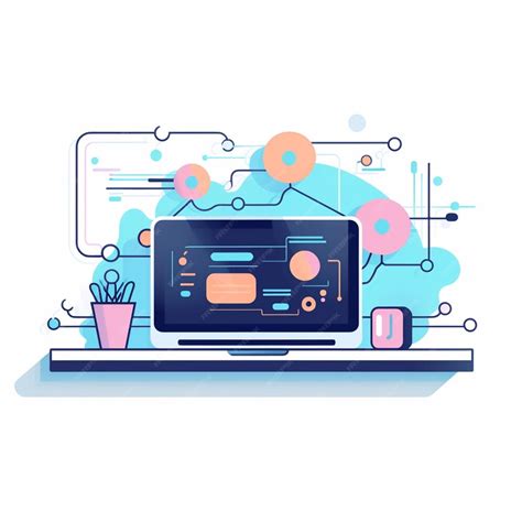 premium vector internet network communication web technology computer