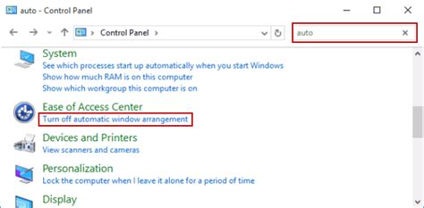 Turn On Or Off Automatic Window Arrangement On Windows 10