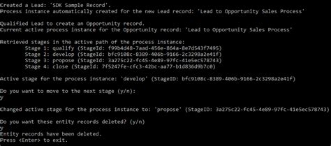 示例：处理业务流程流 power automate microsoft learn