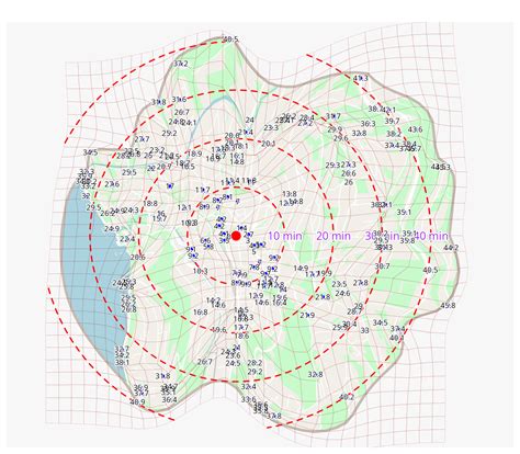 Creating A Distance Cartogram Using Osm Data • Distanamo