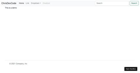 React Layout Demo Codesandbox