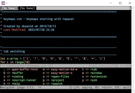 Github Skywind Vim Personal Vim Profile