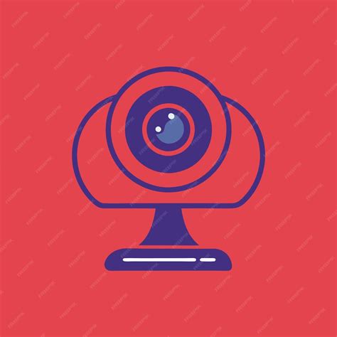 Computer Hardware Components Parts And Devices Featuring Webcam Vector Style Design Premium Ai