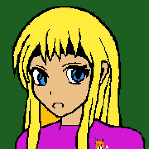 Pixilart Surprised Anime Girl By Ash Cinders