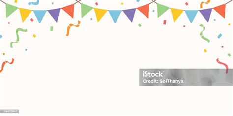 화려한 리본이 있는 깃발의 프레임입니다 배너 인사말 카드 개념입니다 파티 플래그 벡터 멧새 깃발 배너입니다 Championship에 대한 스톡 벡터 아트 및 기타 이미지