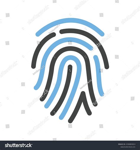 Biometrics Icon Vector Image Can Be Stock Vector Royalty Free 2190893013 Shutterstock
