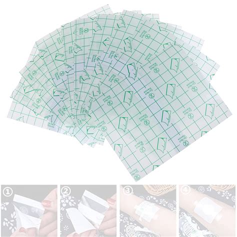 Buy Buyaear Waterproof Pu Membrane Fixed Dressing Tape Wound Dressing