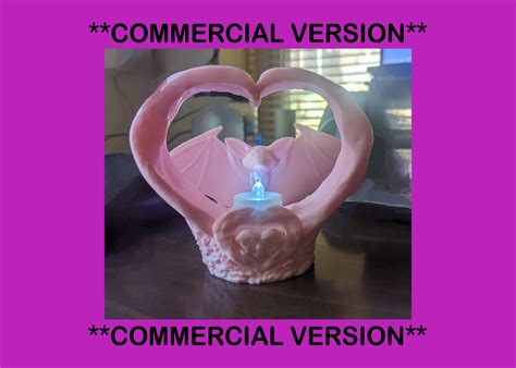 3d File Bat Love Commercial Use・3d Print Design To Download・cults