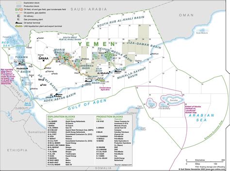 Yemens Oil And Gas Infrastructure Gulf States Newsletter