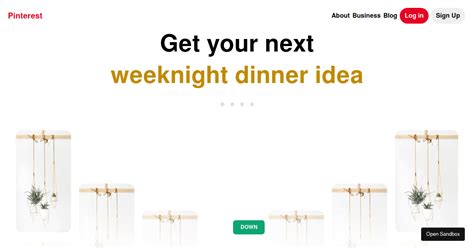 Pinterest Project Codesandbox