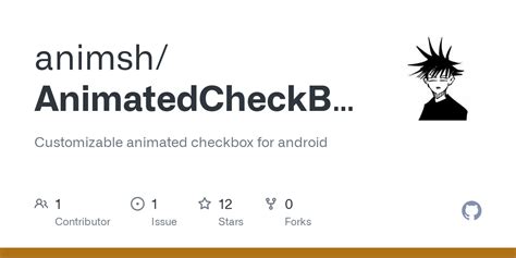 Github Animsh Animatedcheckbox Customizable Animated Checkbox For Android