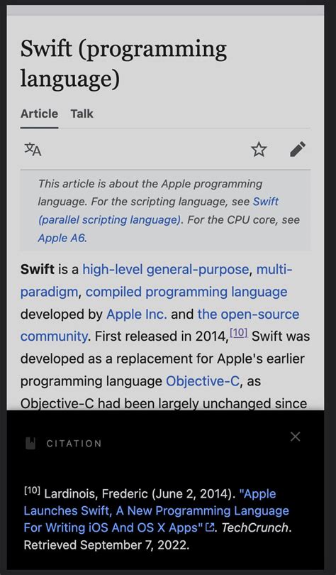Pitch Adding Footnotes To Swift Docc Swift Docc Swift Forums