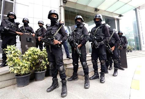 Garuda Force Commandos Conduct A Mock Drill