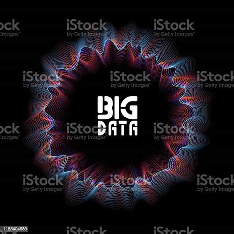 Abstract Data Transmission Visualization Stock Illustration Download Image Now Abstract