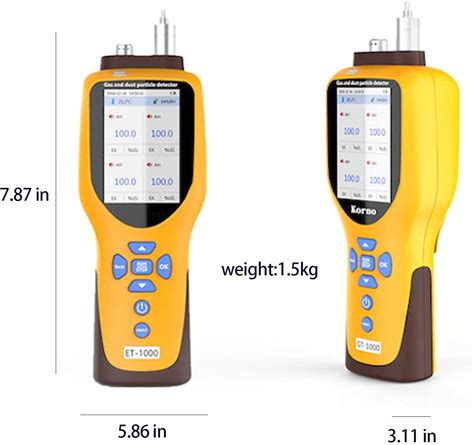 Multifunctional Ozone Detector Portable Ozone Gas Concentration Detector Handheld Ozone