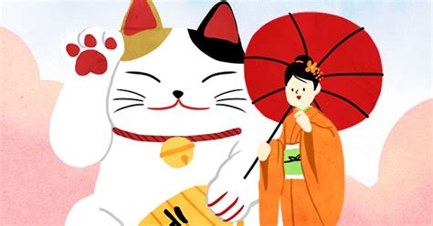 [펫카드]일본 복고양이 마네키네코의 유래