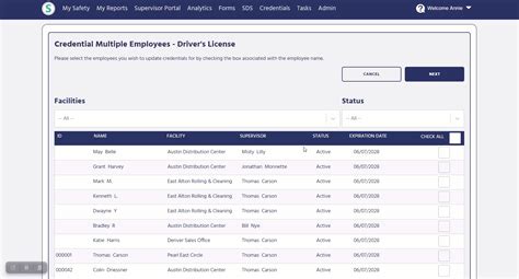How To Credential Multiple Employees
