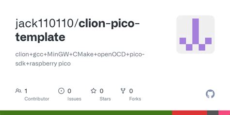 Github Jack110110clion Pico Template Cliongccmingwcmakeopenocd