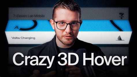 This 3d Hover Will Make Your Portfolio Stand Out Framer Tutorial Youtube