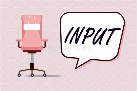 conceptual hand writing showing input business photo text place where