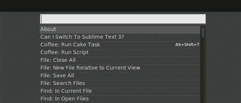 Edit Command Palette Packages Package Control