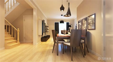 在选用材料及色调上采用淡灰色色调，故墙面用浅咖色的乳胶漆，地面铺 装修美图 新浪家居