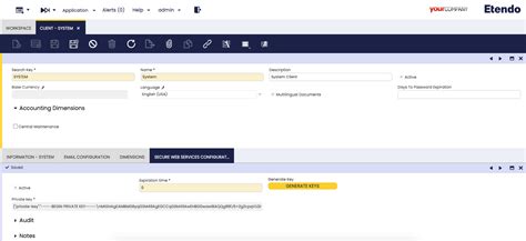 how to use secure web services etendo documentation