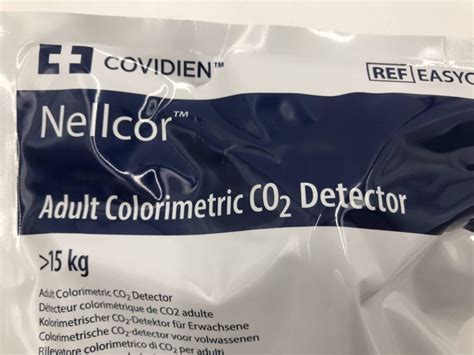 Covidien Easycap Ii Nellcor Adult Colorimetric Co2 Detector 15kg Gb