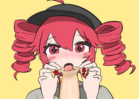 Rule 34 1boy 1girls 2d 2d Artwork Ahoge Artist Request Blush Blush Lines Fellatio Female