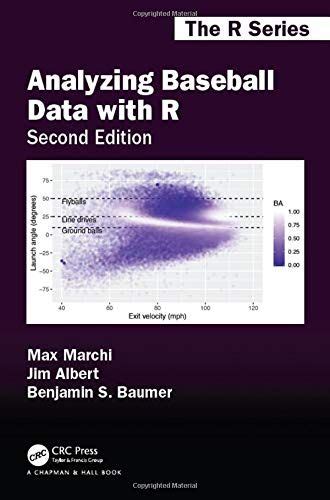 Analyzing Baseball Data With R Second Edition Chapman And Hallcrc The