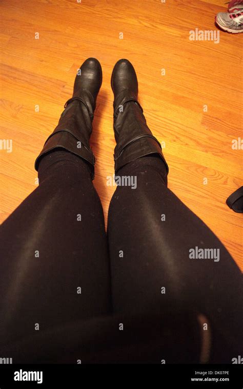 Selfie Of Legs Stock Photo Alamy