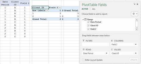 Excel Count Distinct Values Subject To Condition In Calculated Field