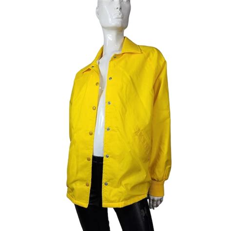 Jurassic Park Yellow Raincoat Etsy