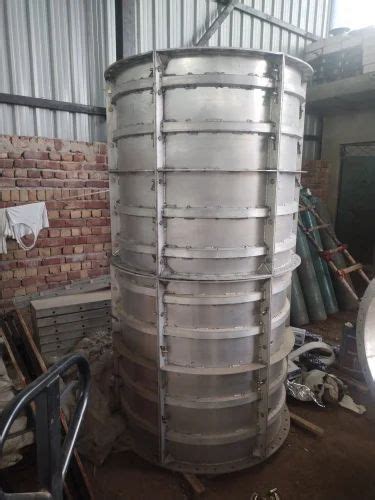 Silver Hot Dipped Galvanized Circular Column Formwork At ₹ 15000square
