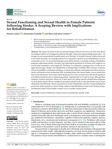 Sexual Functioning And Sexual Health In Female Patients Download Free