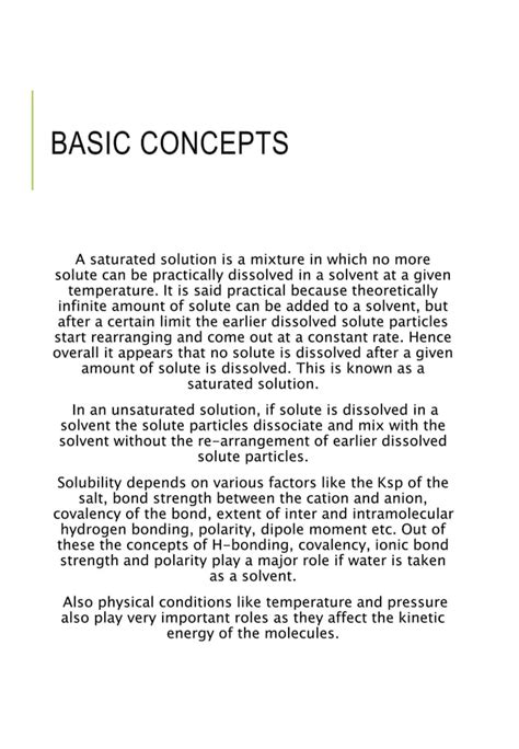 Class 12th Chemistry Project Measuring Solubility Of Saturated Solutions Pptx