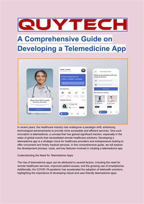 Ppt Guide On Developing A Telemedicine App Powerpoint Presentation Free Download Id 12727384